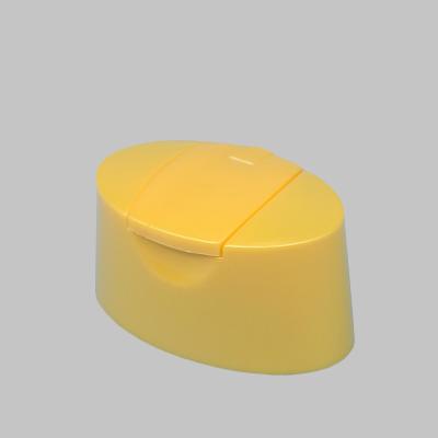 China 22mm Snap Neck Flip Top Bottle Lids , Small Shampoo Bottle Flip Lid for sale