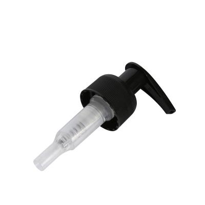 China Ribbed Closure Lotion Dispenser Pump , PP / PE Hand Cream Pump Dispenser for sale
