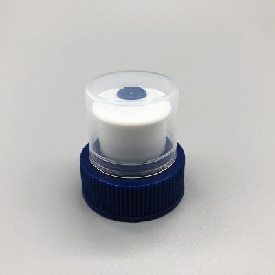China Food Grade Material Push Pull Water Bottle Caps 28 / 400 Logo Customized for sale
