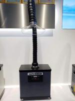 China Durable Mental Frame 80W Salon Fume Extractor Digital Panel for sale