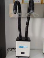China Easy Installation 150W Solder Smoke Extractor Wind Speed 17m/S for sale