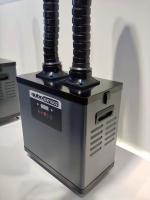 China Lightweight 200W Solder Fume Extractor With Double Suction Arms for sale