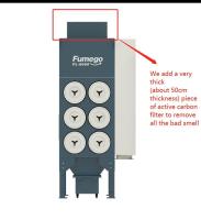China 6000M3/H Explosion Proof Dust Collector 7500W For Laser Woodworking Equipment for sale