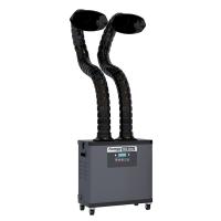 China 200 W Laser Soldering Fume Extractor 55 DB With 2 Suction Pipes for sale