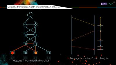 China NetTAP® MATRIX NetInsight™ Network Abnormal Monitoring of Message Transmission Path and Interaction Process for sale