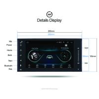 China 2 Din Car Stereo Multimedia Player System Car Media Player Bluetooth For Toyata for sale