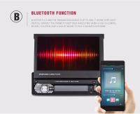 China 7 Inch Retractable Android Car Radio 1 Din FM AM  USB Bluetooth Car Multimedia System With Gps for sale