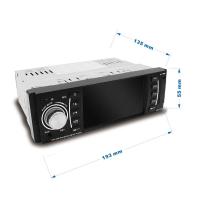 China LCD Screen 1 Din Car Stereo / Multimedia Car Player With MP5 FM USB Bluetooth for sale