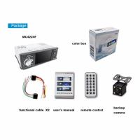 China 1GB 1 Din Touch Screen Car Stereo With Car FM USB SD BT RDS Radio for sale