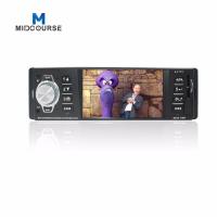 China 4.3 Inch Display 1 Din Car Stereo With Sat Nav MP5 USB SD Card Car Audio Radio for sale