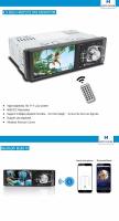 China 1GB 1 Din Car Stereo With Backup Camera TFT LCD Screen MP5 Multimedia Support for sale