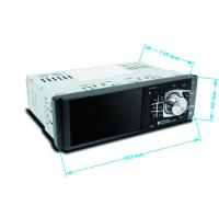 China 1GB 1 Din Car Stereo With Backup Camera TFT LCD Screen MP5 Multimedia Support for sale