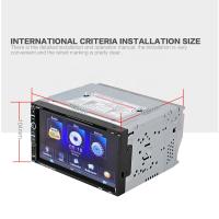 China Double 2 DIN 7 inch Touch Screen FM AM TV USB Bluetooth Car Audio Radio Stereo Video MP5  DVD player for sale