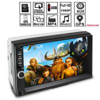 China Universal wholesalecar mp5 player 2 din stereo car with fm modulato/blutooth for sale