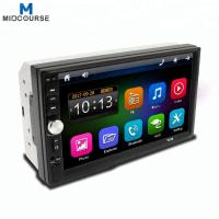 China Universal 7 Inch 2 Din double din Touch Screen Bluetooth Car Stereo screen mp5 DVD player for sale