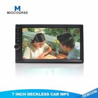 China Car autoradio 2din 7 inch touch screen parking aid Build in USB SD BLUETOOTH Backup camera for sale