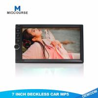 China 7 Inch Car 2 DIN Bluetooth Audio In Dash Touch Screen Car monitor Car Audio Stereon MP3 MP5 Player USB Reverse Cam Suppo for sale