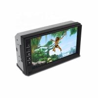 China Black 7 Inch Double Din Nav Radio Car DVD MP5 Media Player With FM for sale