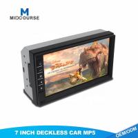 China Black2 Din Car Stereo Sat Nav / Media Player Mp5 OEM And ODM Service for sale