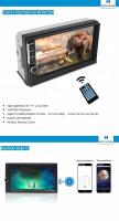 China Universal 2 Din Car Stereo Full Hd Media Player Mp5 With Dual Zone Function for sale