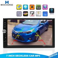 China Universal 7 Inch Touch Screen 2 Din Car Stereo Monitor with MP5 SD USB Bluetooth Mirror-Link for sale