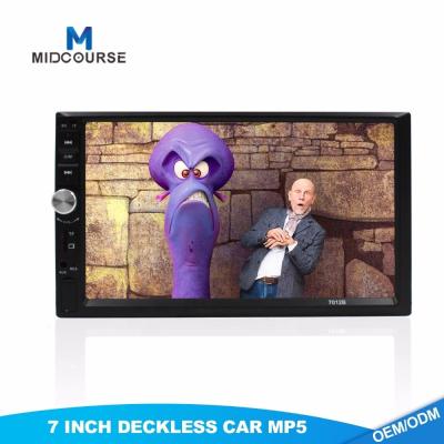 China Waterproof 2 Din Car Stereo Build In USB SD BLUETOOTH Backup Camera for sale