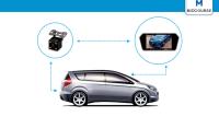 China HD 12V 24V Monitor Rear View Mirror With Anti - Glaring Glass Reversing Camera for sale