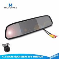 China Universal Auto Backup Camera Systems Mirror TFT LCD Monitor System for sale