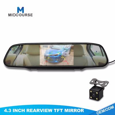 China 4.3 Inch LCD Car Monitor for Rear View Mirror for sale