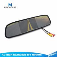 China 4.3 Inch LCD Car Monitor for Rear View Mirror for sale