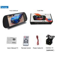 China Universal 7 inch lcd car monitor for rear view mirror with mp5 / FM transmitter / USB / Bluetooth / mp3 for sale