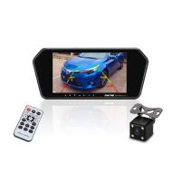 China Waterproof Night Vision 1080p Backup Camera and Rear View Mirror with 7 Inch LCD Monitorr/ Remote Control for sale