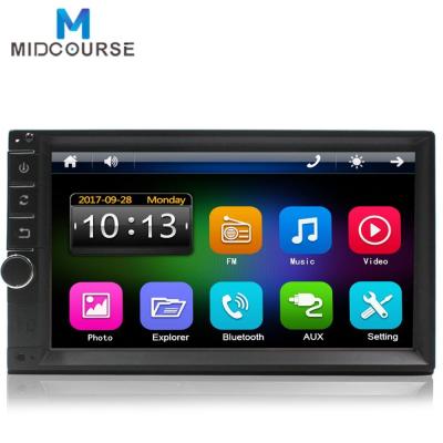 China Universal Vehicle Double Din Radio Navigation Bluetooth OEM And OEM Service for sale