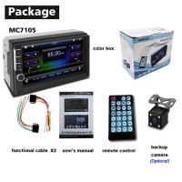 China Universal Vehicle Double Din Radio Navigation Bluetooth OEM And OEM Service for sale