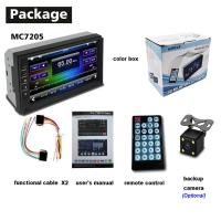 China 1080P 2 Din Car Stereo Android Car Stereo Double Din With  Mobile Phone Interconnection Control for sale