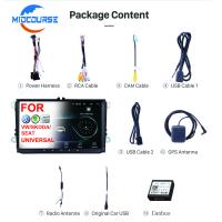 China Professional Volkswagen DVD Player Bluetooth Navigation In Dash Touch Screen Radio for sale