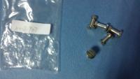 China Durable Metal SMT Feeder Parts JUKI Feeder Wheel Shaft 40081907 for sale