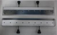 China Metal Screen Printing Machine Parts , 21 Inch L535 W30 T0.25mm DEK Printer Scraper for sale