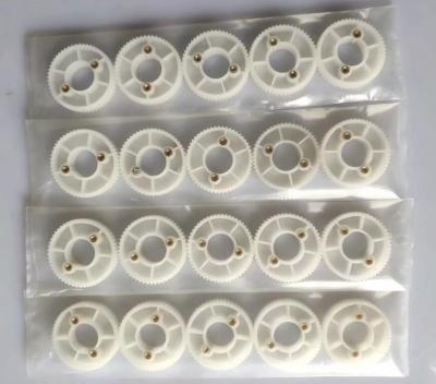 China Yamaha Feeder Part K87-M119L-00X YAMAHA FV8MM Feeder Gear White Plastic for sale