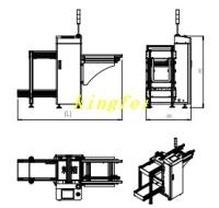 China SMT Line Machine Fully Automatic Plate Stacker SMT Loader Unloader for sale