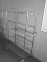 China Stainless SMT Spare Parts ESD SMT Cart Storage Stander For Component Rolls for sale