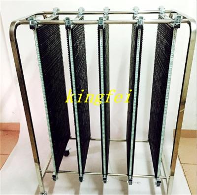 China PCB Board Turnover Vehicle SMT Board Transfer Cart Handling Trolley for sale