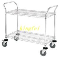 China Inclined Hand Cart Anti Static Shelf Anti Static System Engineering for sale