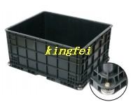China Wheel Turnover Box Anti Static Turnover Box Anti Static System Engineering for sale