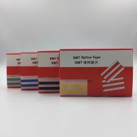 China 12mm Double ESD SMD SMT Splice Tape Adhesive Yellow Color 500pcs / Box for sale