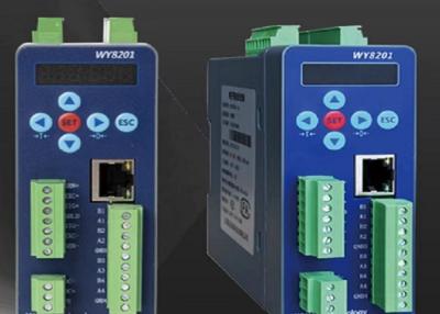China Blue Weighing Controller for Wheat Batching IP65 DC24V 18-36V with 32-Bit A/D Chip for sale