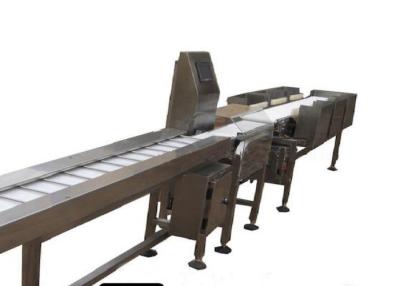 China 7 Section Weight Sorting Scale 5g-200g 0.1g Division IP66 for Meat Food Display AC220V 50Hz for sale