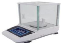 China HZ Touch Electronic Balance 5000g 0.1g Accuracy with 4.3 Inch LCD Touch Screen RS485 for sale