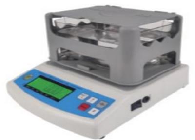 China JL LCD Display Economical Solid Densimeter 600g 0.01g Accuracy Automatic Water Temperature Compensation for sale