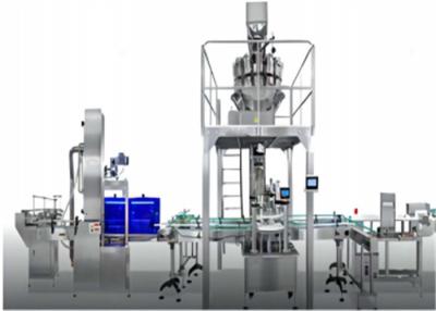 China MY-GZX-KL 1 Head 10KW Automatic Particle Filling Machine Production Line 20-40 Bottles/Minute for sale